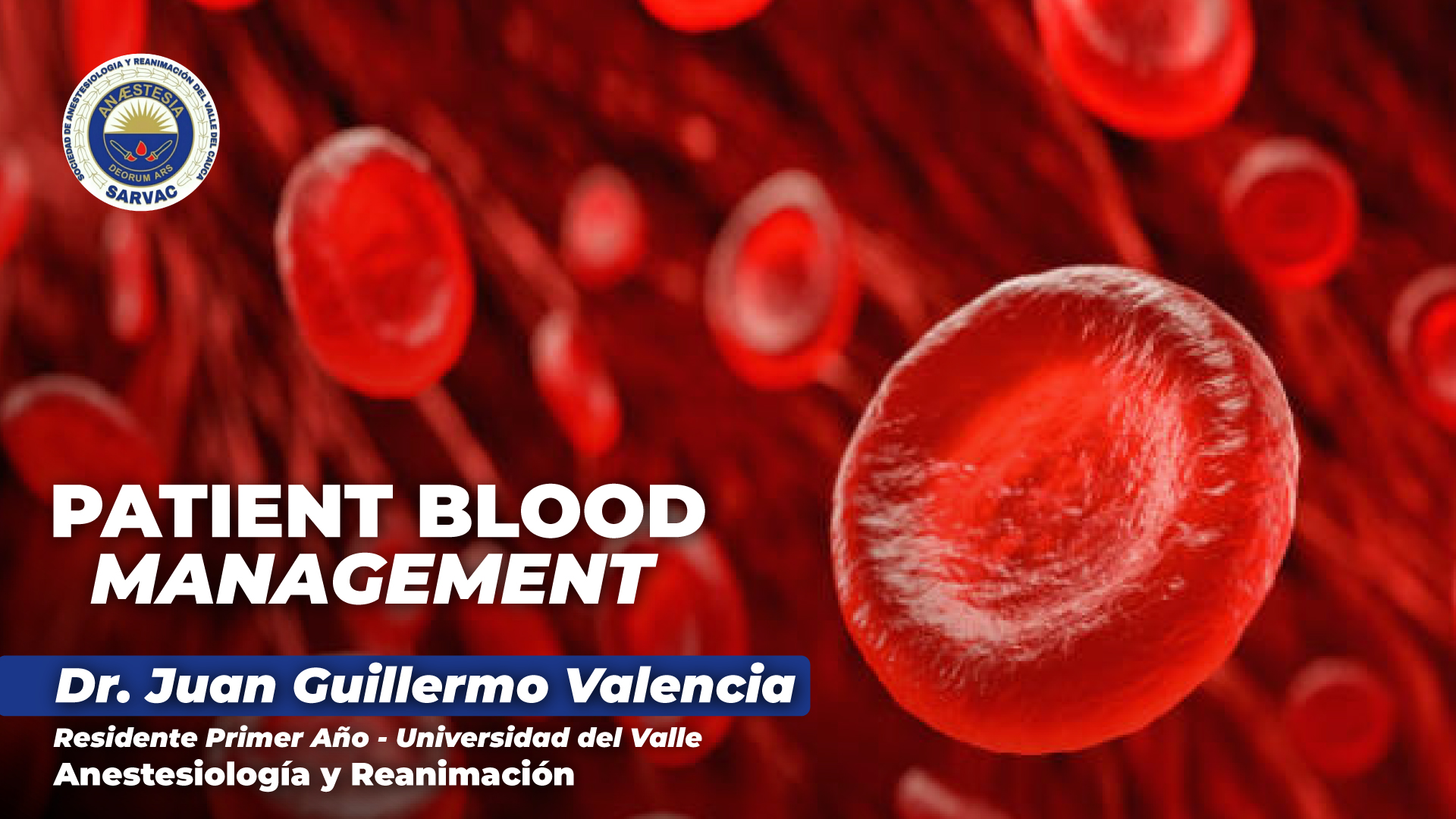 Patient Blood Management - SARVAC